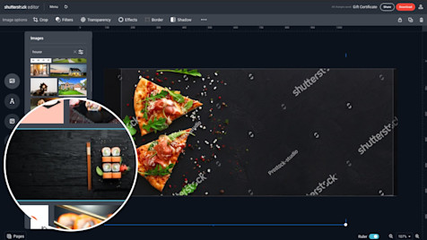 Create a Gift Certificate with the Free Editor - Shutterstock