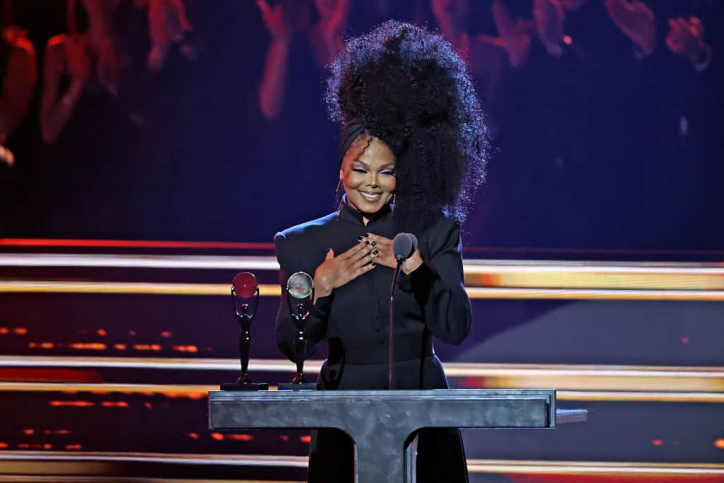 Social Media Reacts To Janet Jackson's Steamy Kiss With Backup Dancer