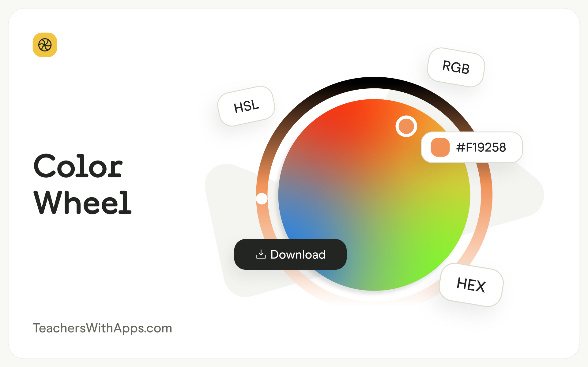 Color Wheel: Generate Color Harmonies and Palettes