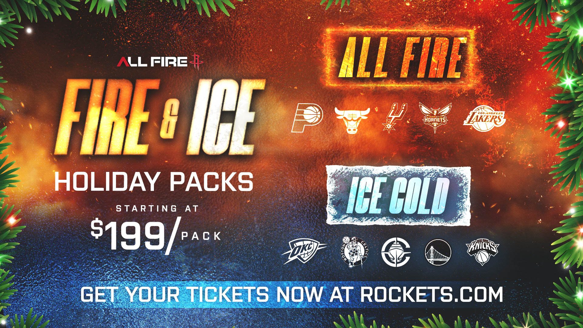 Fire and Ice Holiday Packs