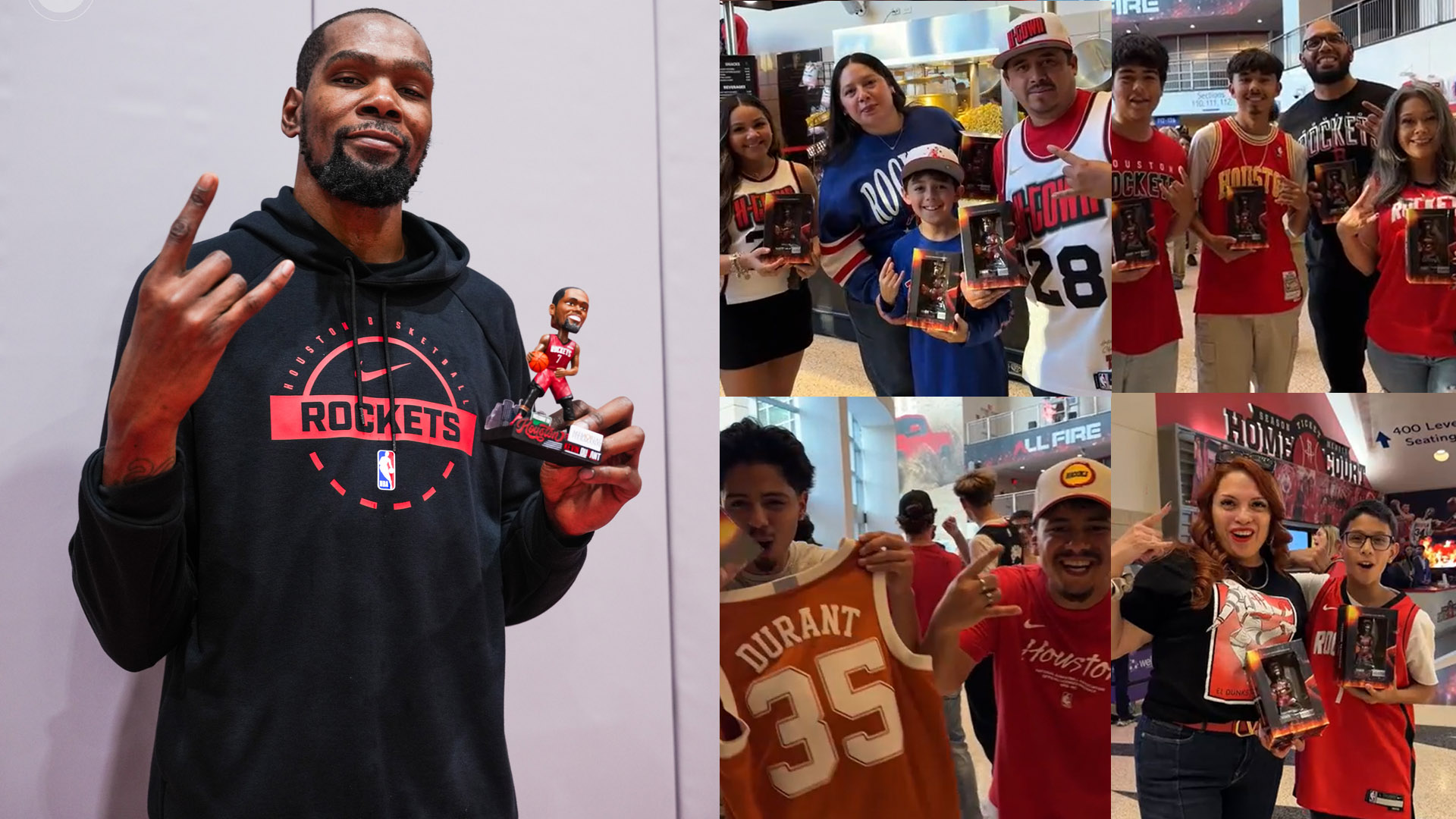 Durant "Welcome to Houston" Bobblehead