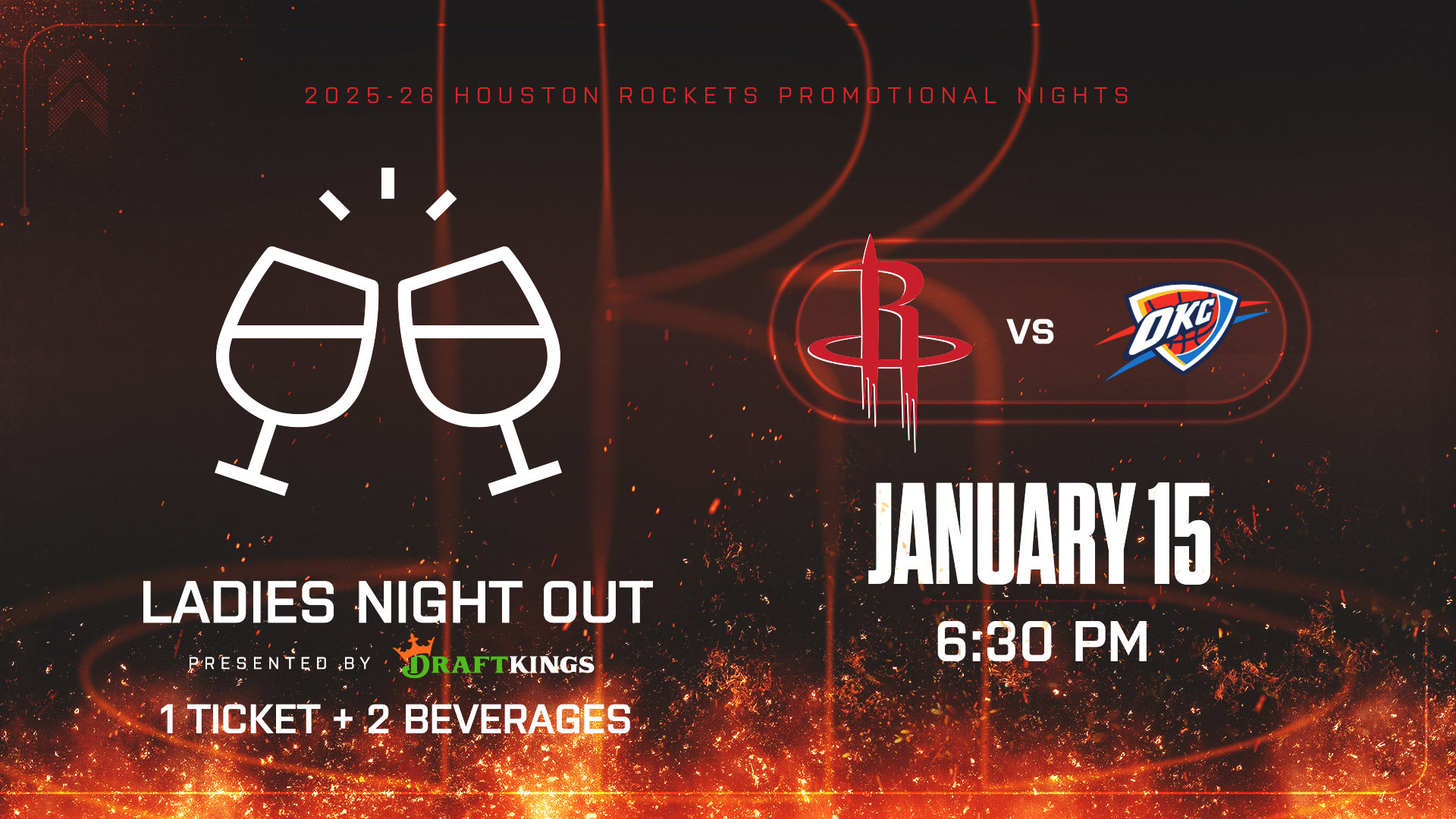Ladies Night Out - January 15 vs OKC