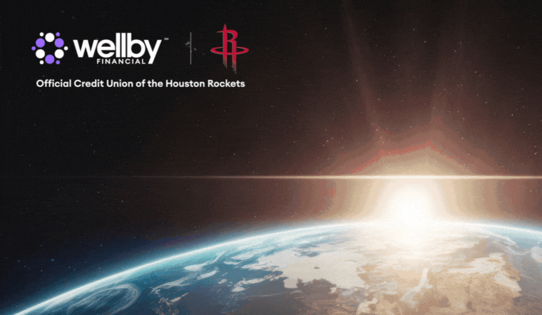 Rockets Wellby Financial Affinity Debit Card