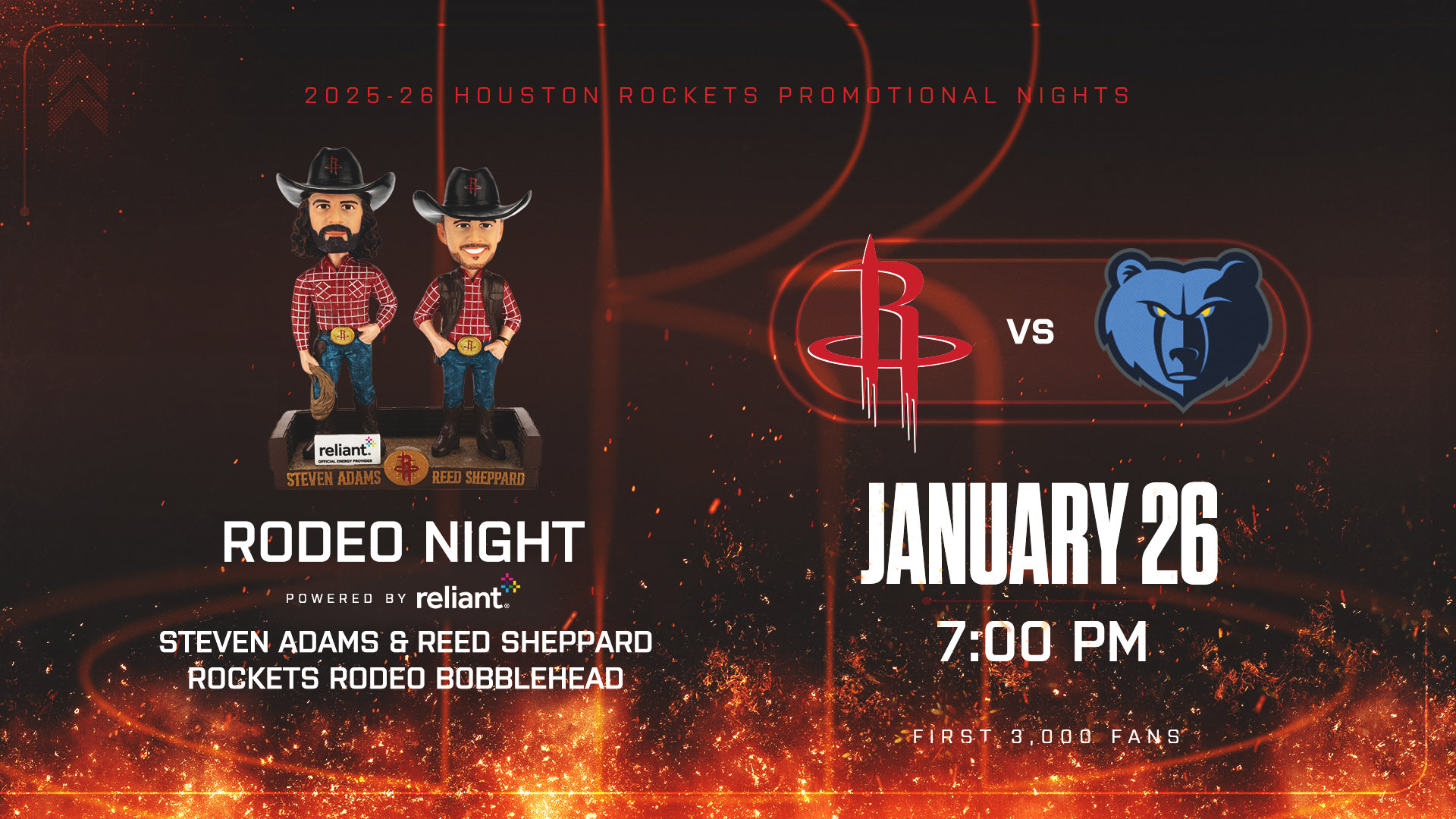 Steven and Reed Rodeo Bobblehead This Monday