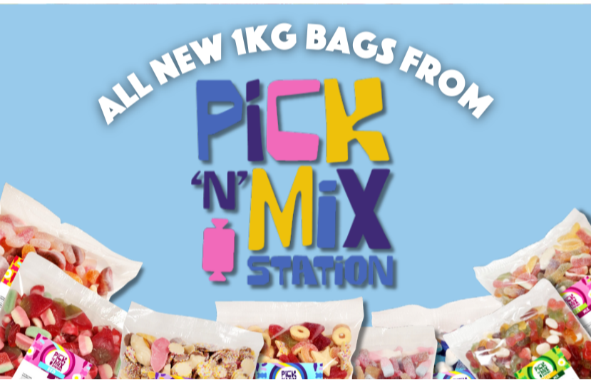 All-new 1kg bags from Pick n Mix Station | Hancocks