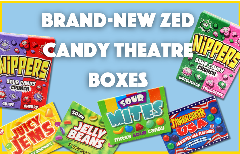 Brand-new ZED Candy Theatre Box Range | Hancocks