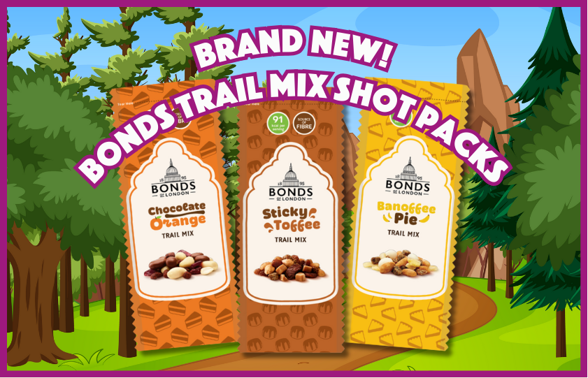 BRAND NEW Bonds Trail Mix Shot Packs | The Scoop