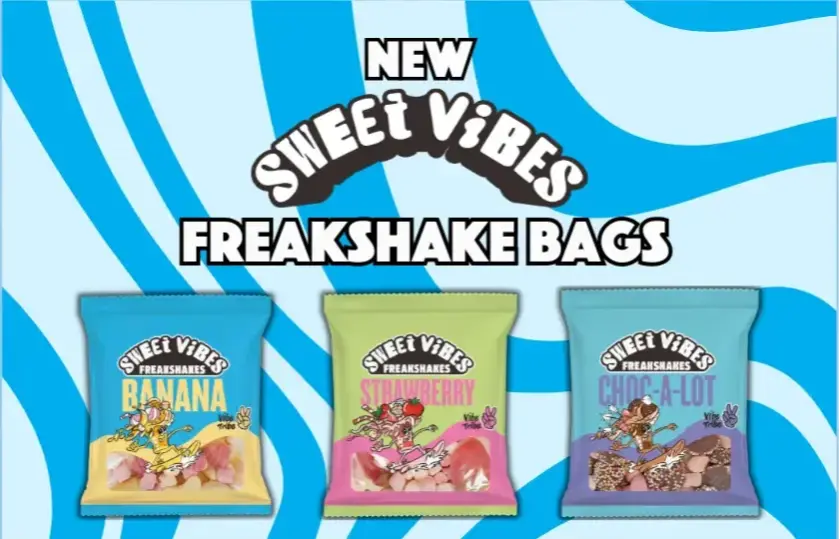 Mix it up with NEW Sweet Vibes Freakshake Bags | Hancocks