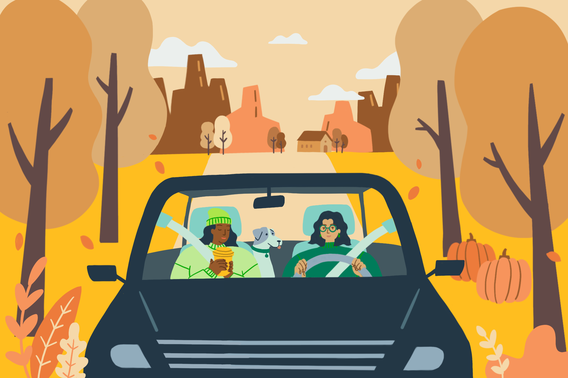 The benefits of fall: the season for mindful driving | HiRoad