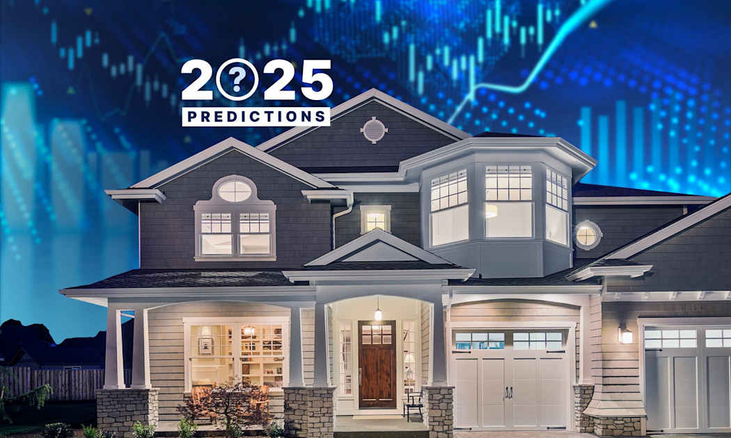 Uncertainty in 2025 clouds housing market forecasts