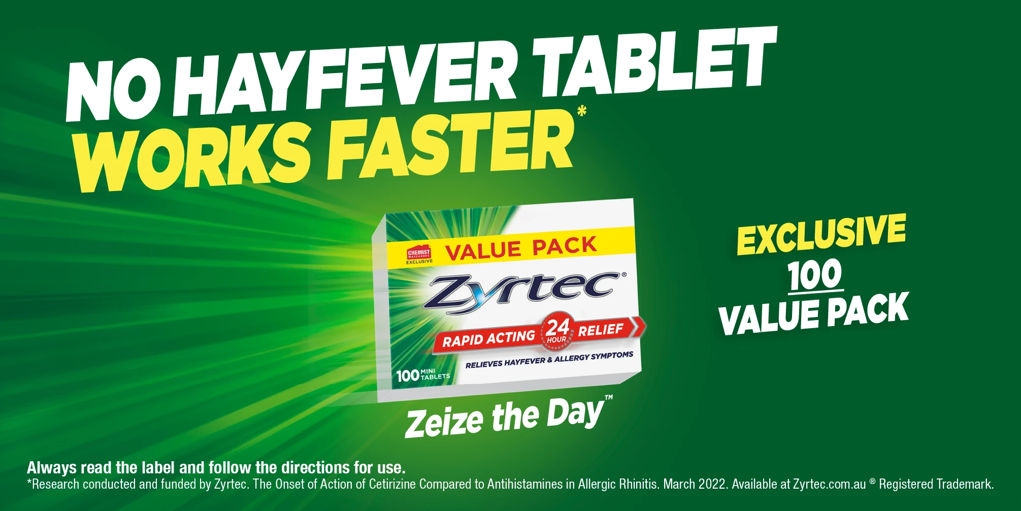Buy Zyrtec online at Chemist Warehouse