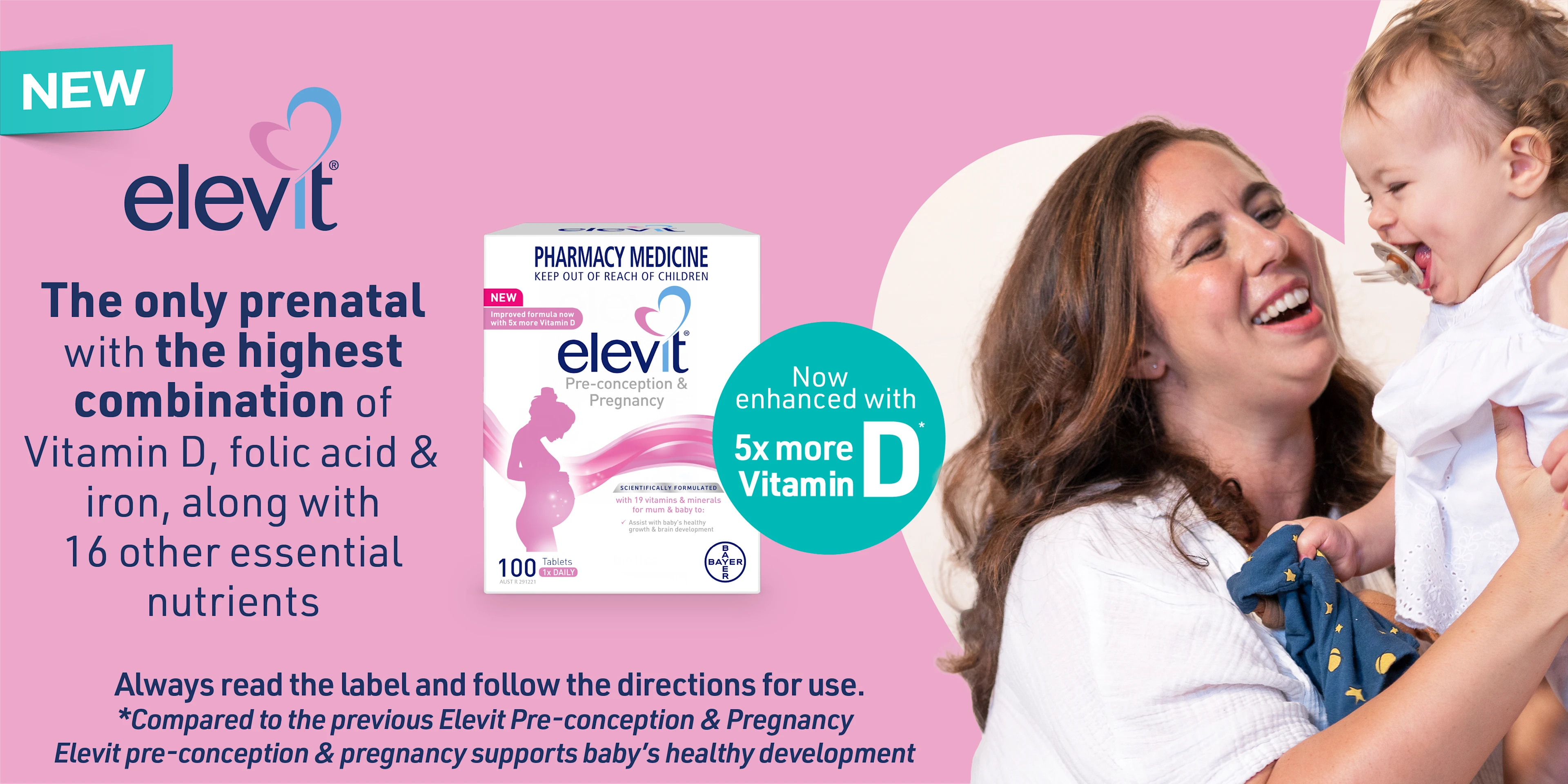 Buy Elevit & Menevit online at Chemist Warehouse