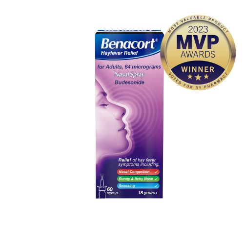 BENACORT 64 Micrograms Nasal Spray - 120 Sprays
