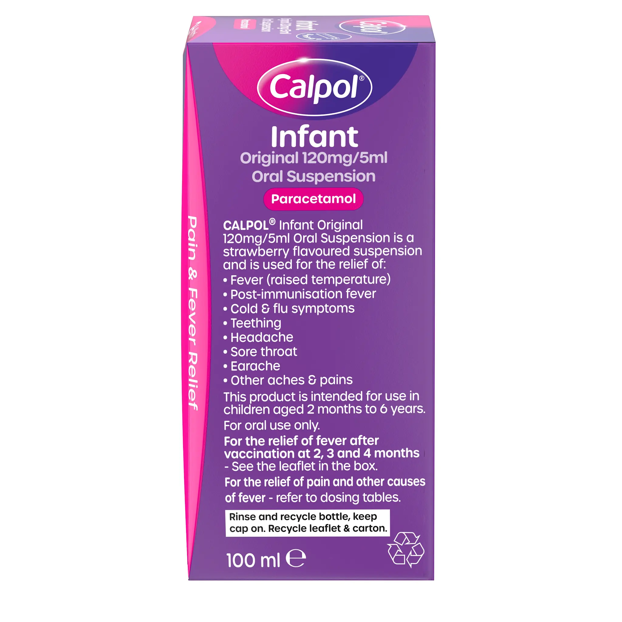 CALPOL Infant Suspension 100ml