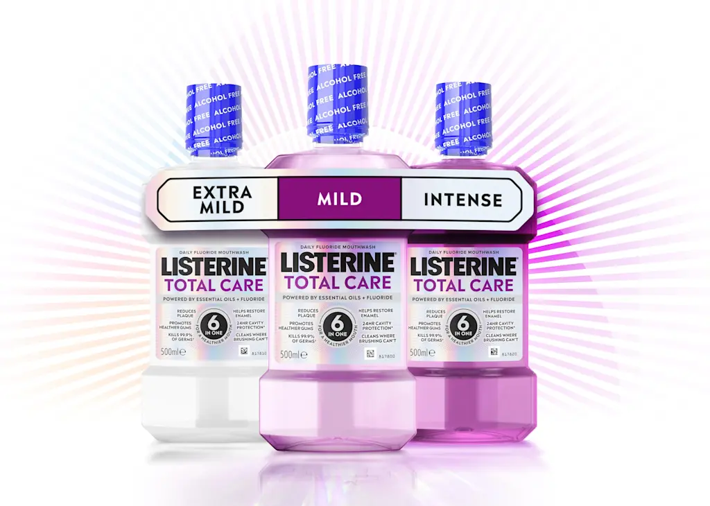 LISTERINE® Launches New Range in Three Flavour Intensities