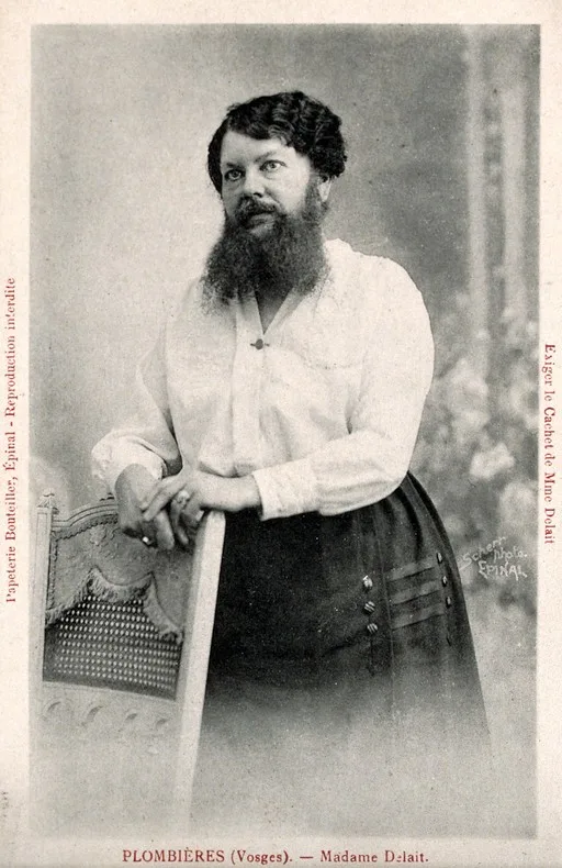 bearded lady