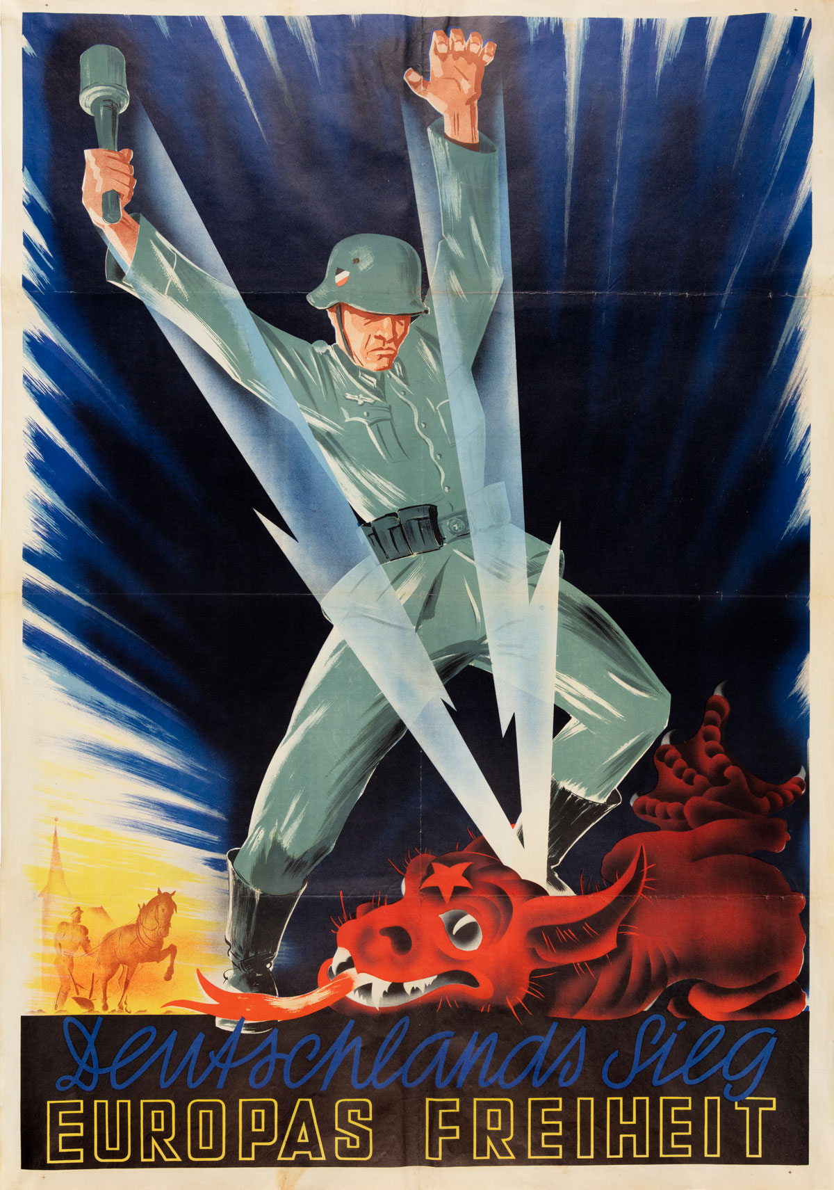 German Propaganda Posters Ww2 Translated