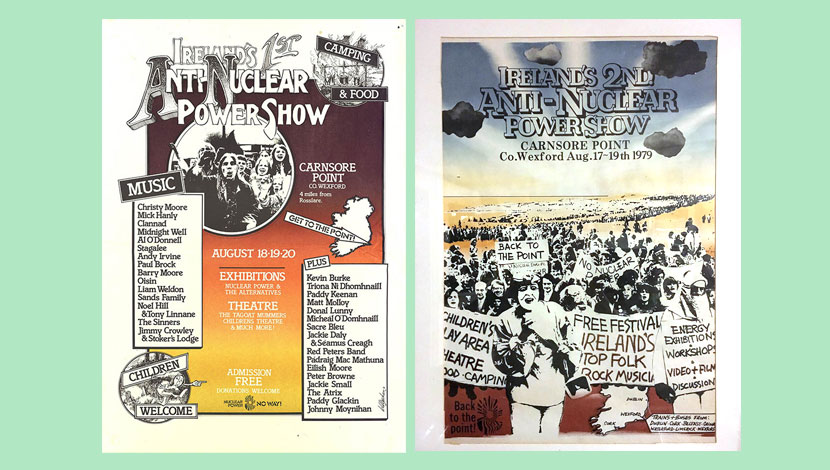 Anti-nuclear protests at Carnsore Point | Europeana