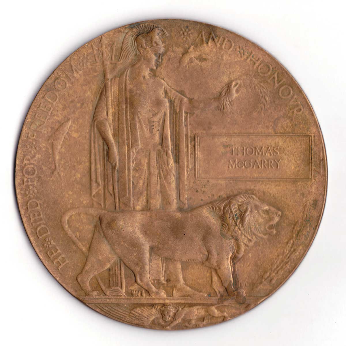 Lost World War I memorial plaque of HMS Laurentic fireman returned to ...