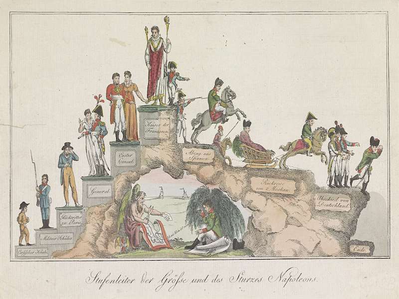 Rise Of Napoleon French Revolution Cartoon