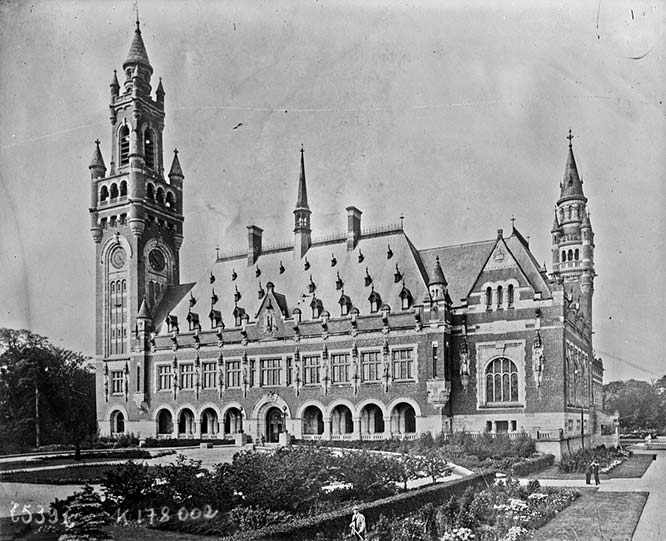 Love across borders: the architects of the Peace Palace | Europeana