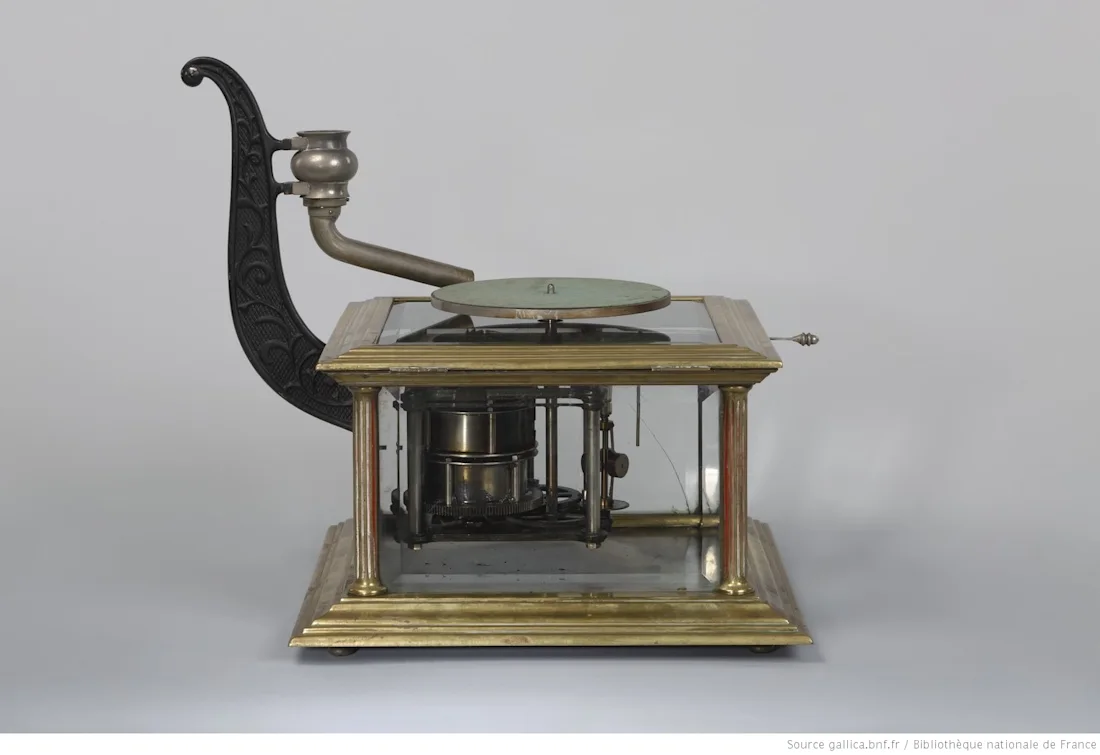 first gramophone made