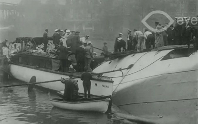 Historic lost footage of Chicago Disaster found by chance on Europeana ...