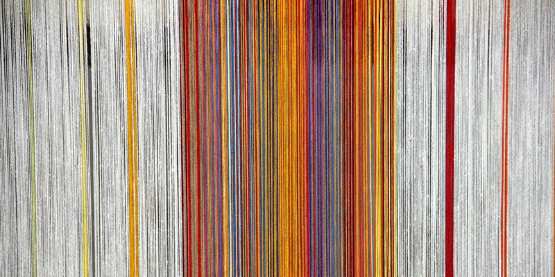 Tie on to an existing warp | Handwoven