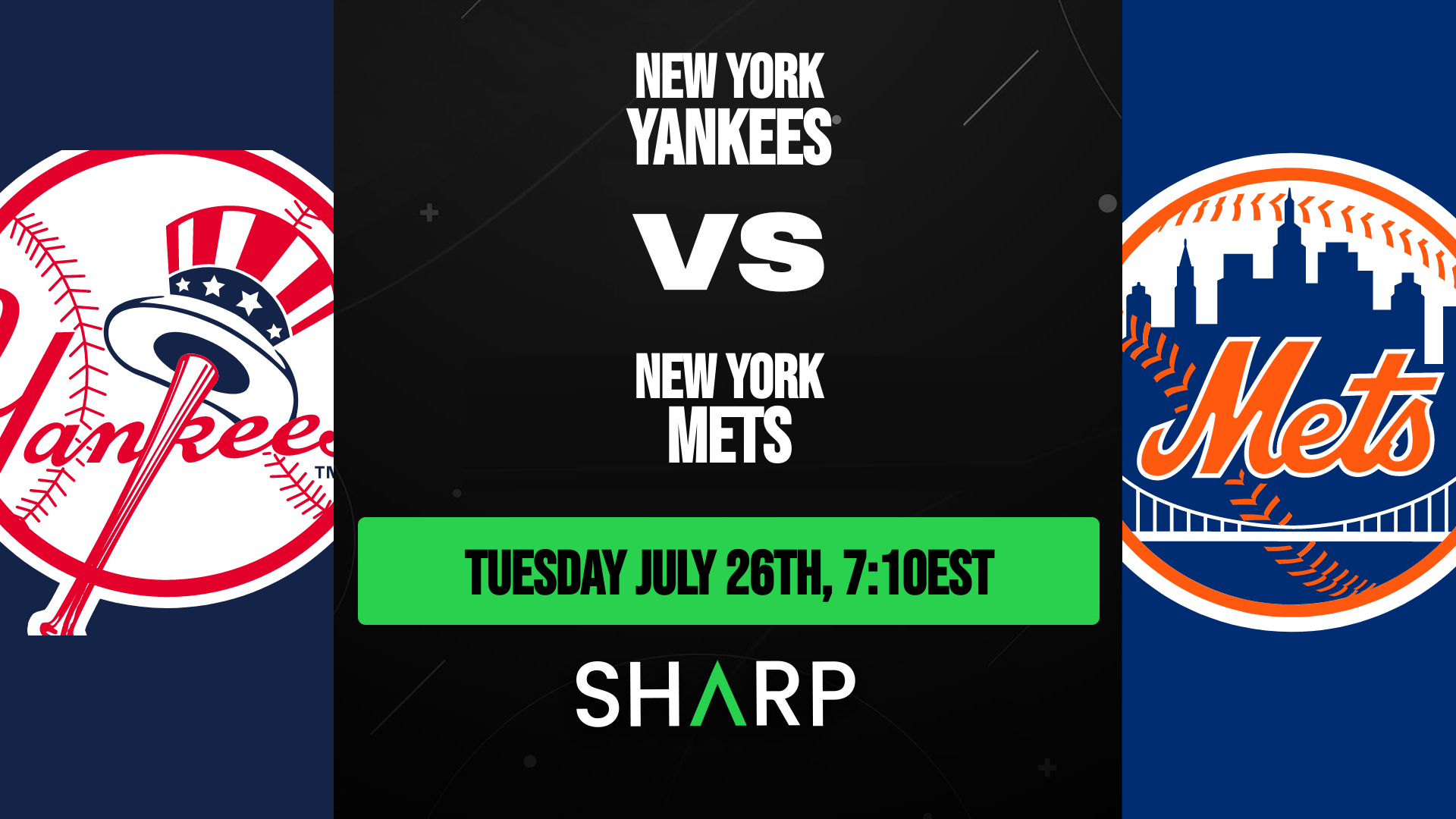 New York Yankees @ New York Mets Matchup Preview - July 26th, 2022