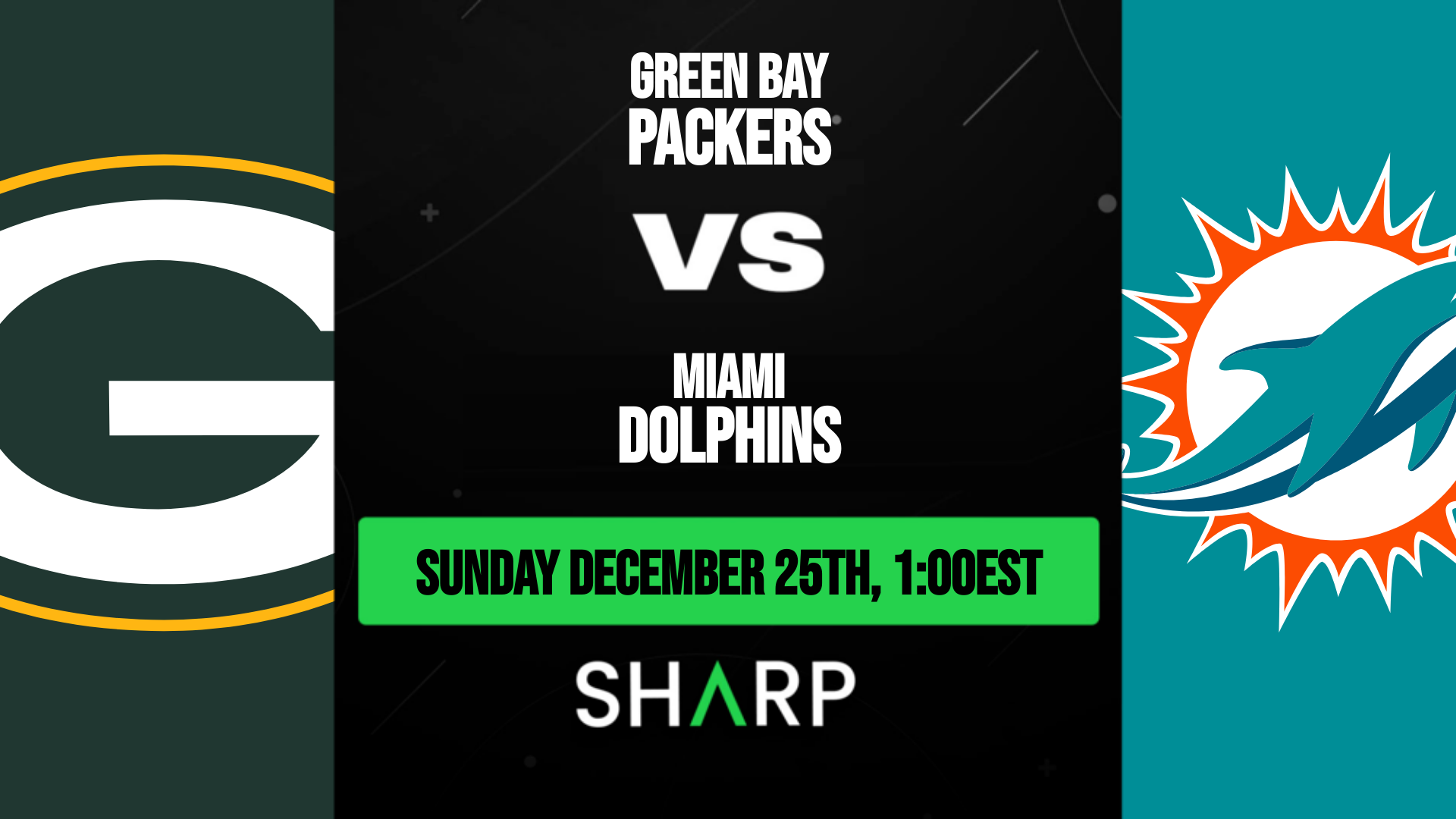 Green Bay Packers vs Miami Dolphins Matchup Preview - December 25th ...