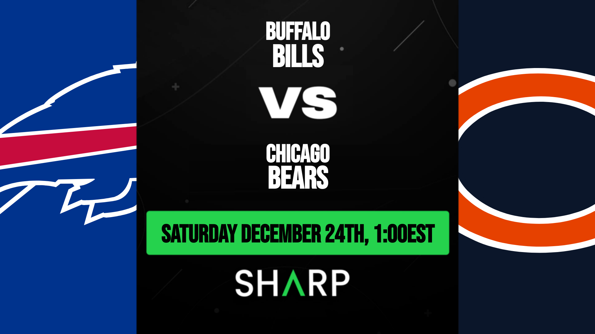 Buffalo Bills vs Chicago Bears Matchup Preview - December 24th, 2022 ...