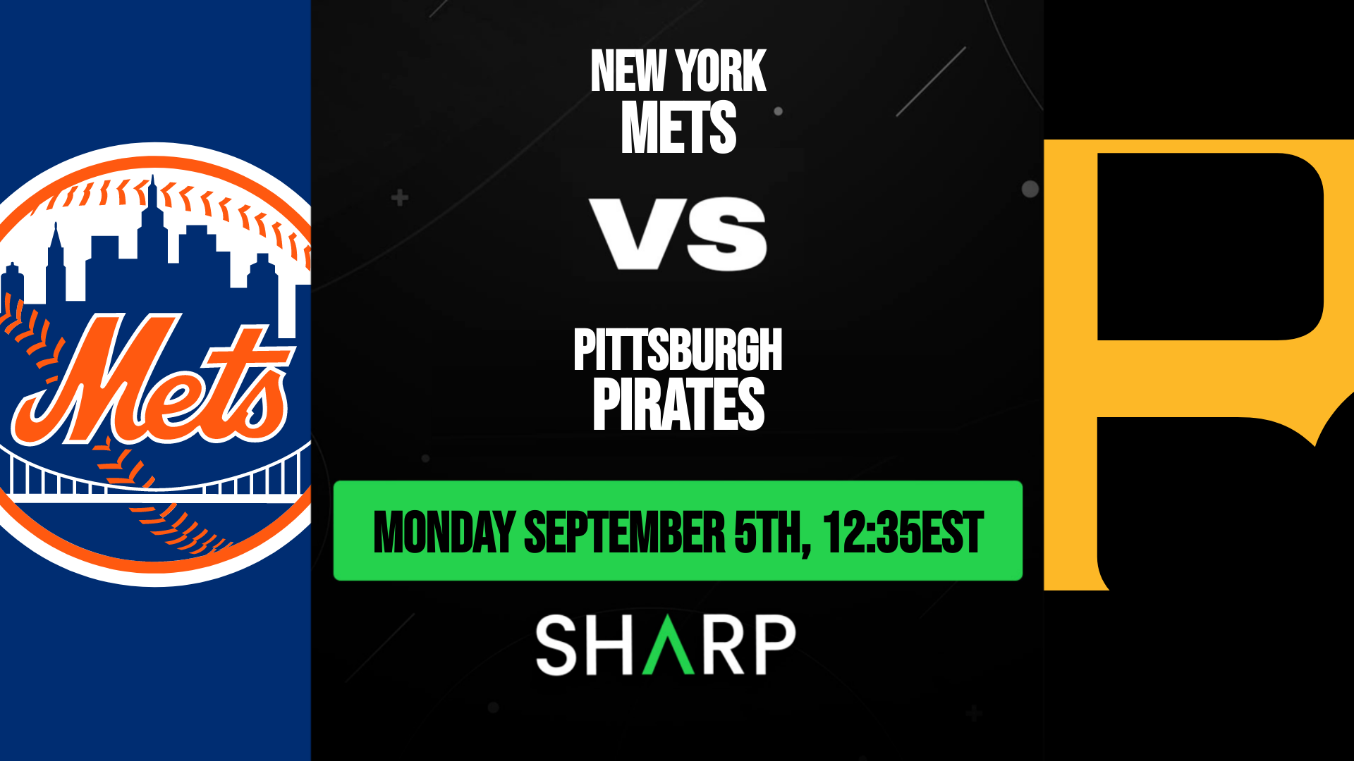 New York Mets @ Pittsburgh Pirates Matchup Preview - September 5th, 2022
