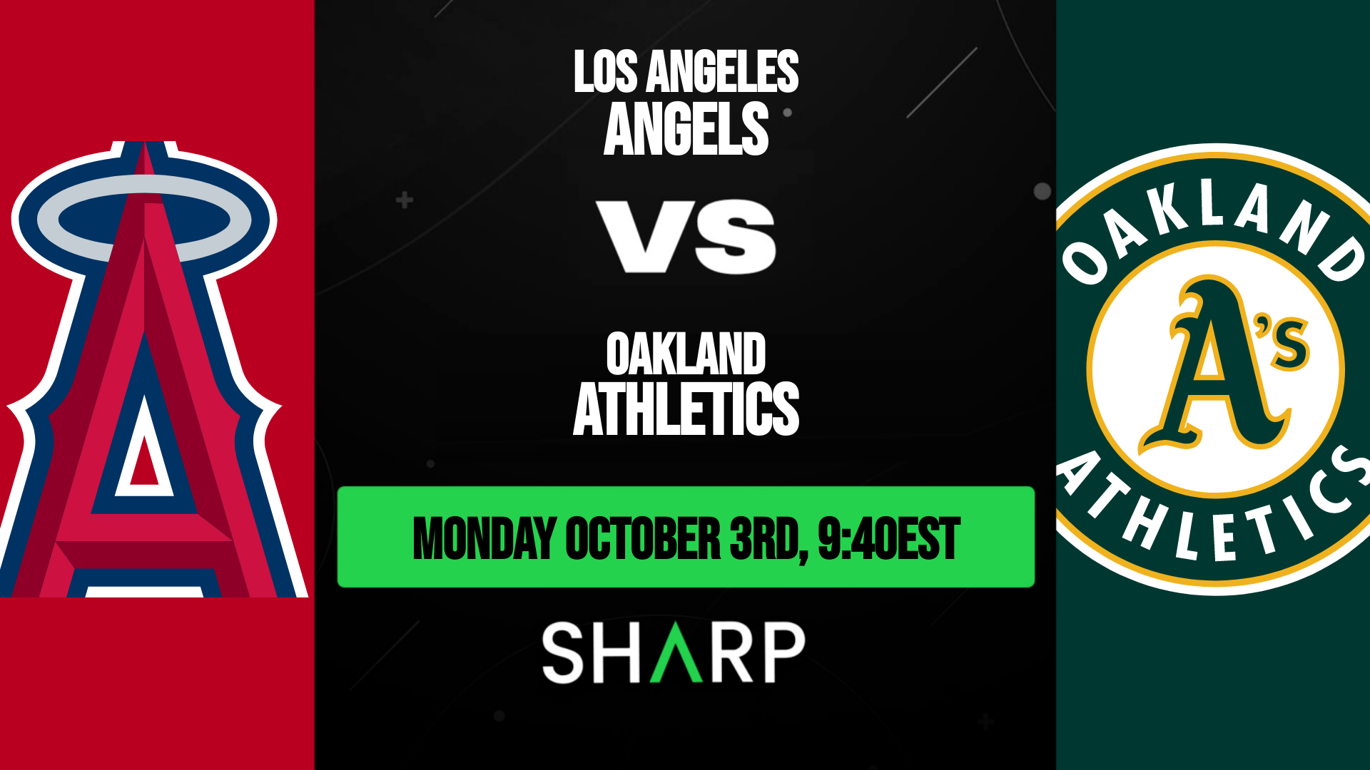Los Angeles Angels vs Oakland Athletics Matchup Preview - October 3rd, 2022