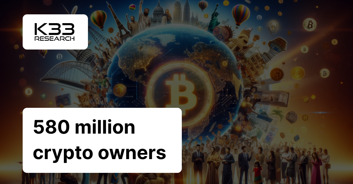 580 million crypto owners