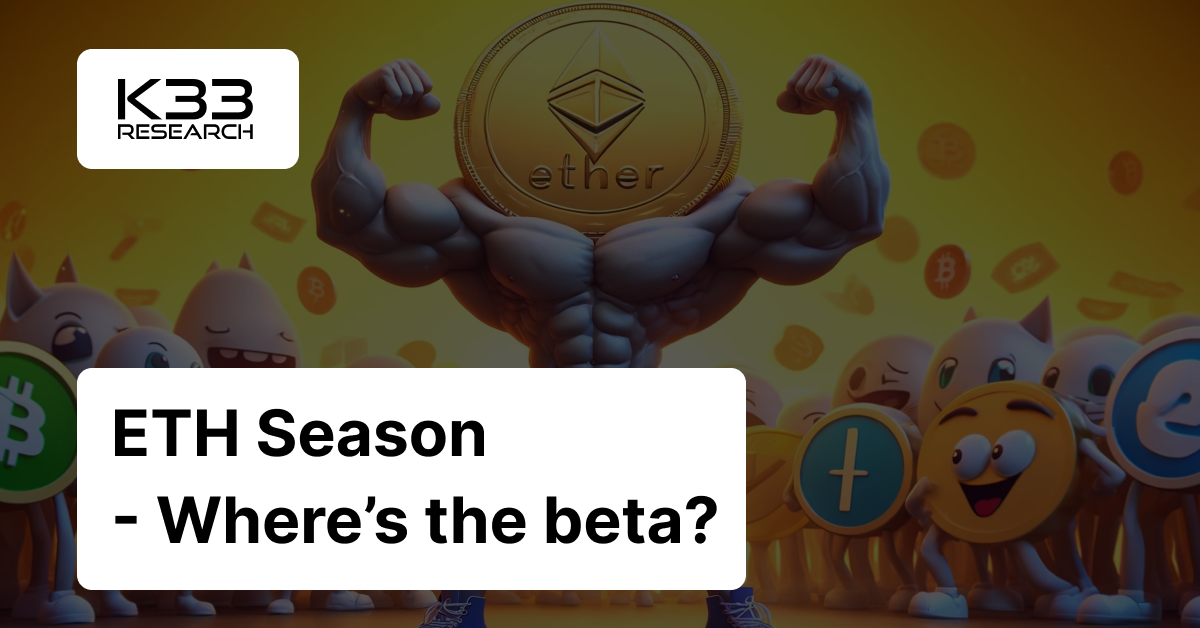 ETH Season - Where's The Beta?