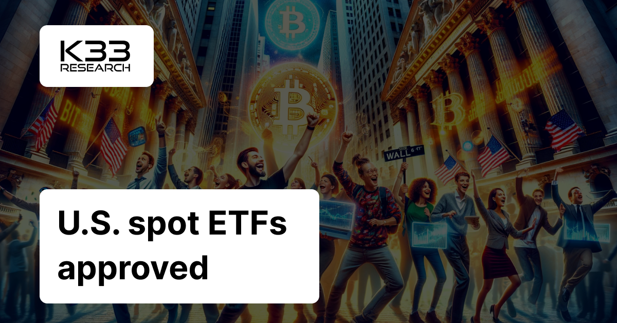 U.S. spot ETFs approved