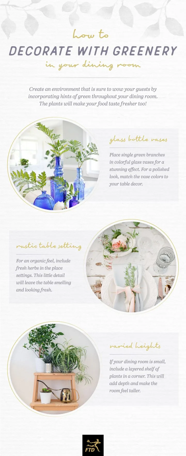 15 Ways to Decorate With Greenery - FTD.com