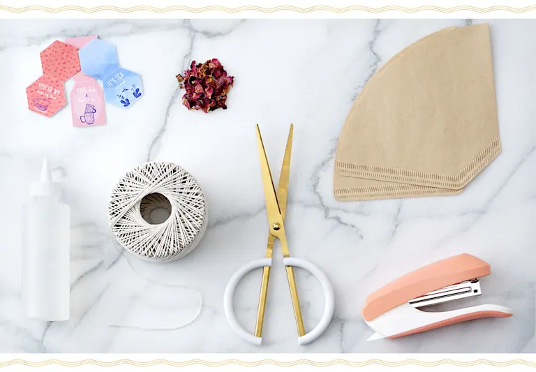 DIY Tea Bags with Printable Tags - FTD.com
