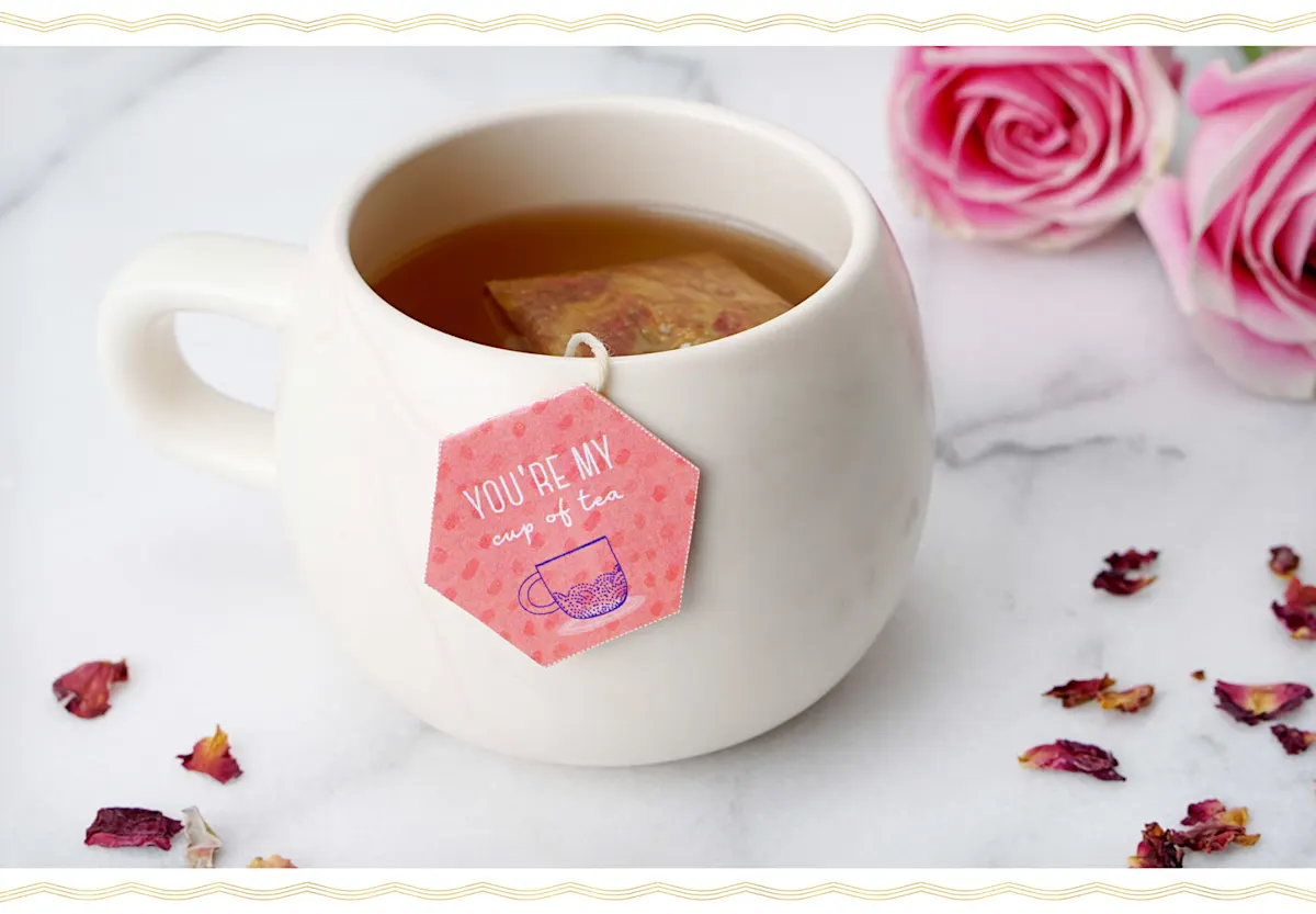DIY Tea Bags with Printable Tags - FTD.com