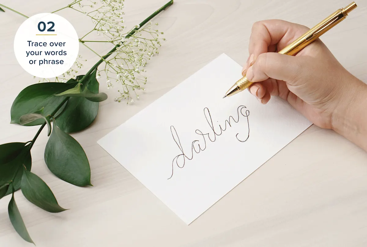 Faux Calligraphy Tutorial: 6 Simple Steps + Examples | Proflowers Blog