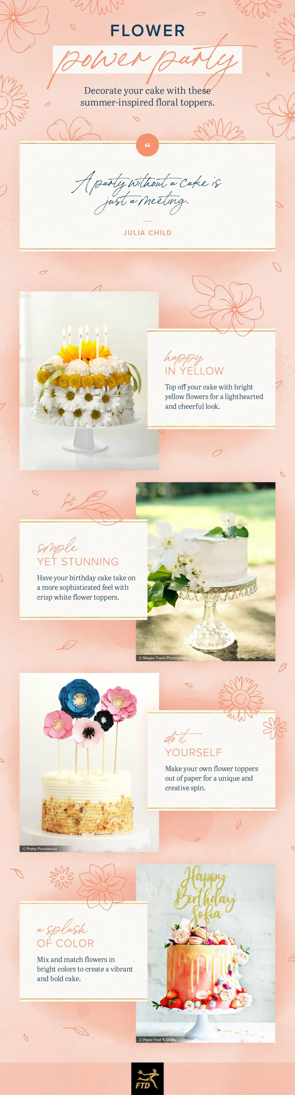 Festive Birthday Cake Topper Ideas to Make Anyone Smile | FTD.com