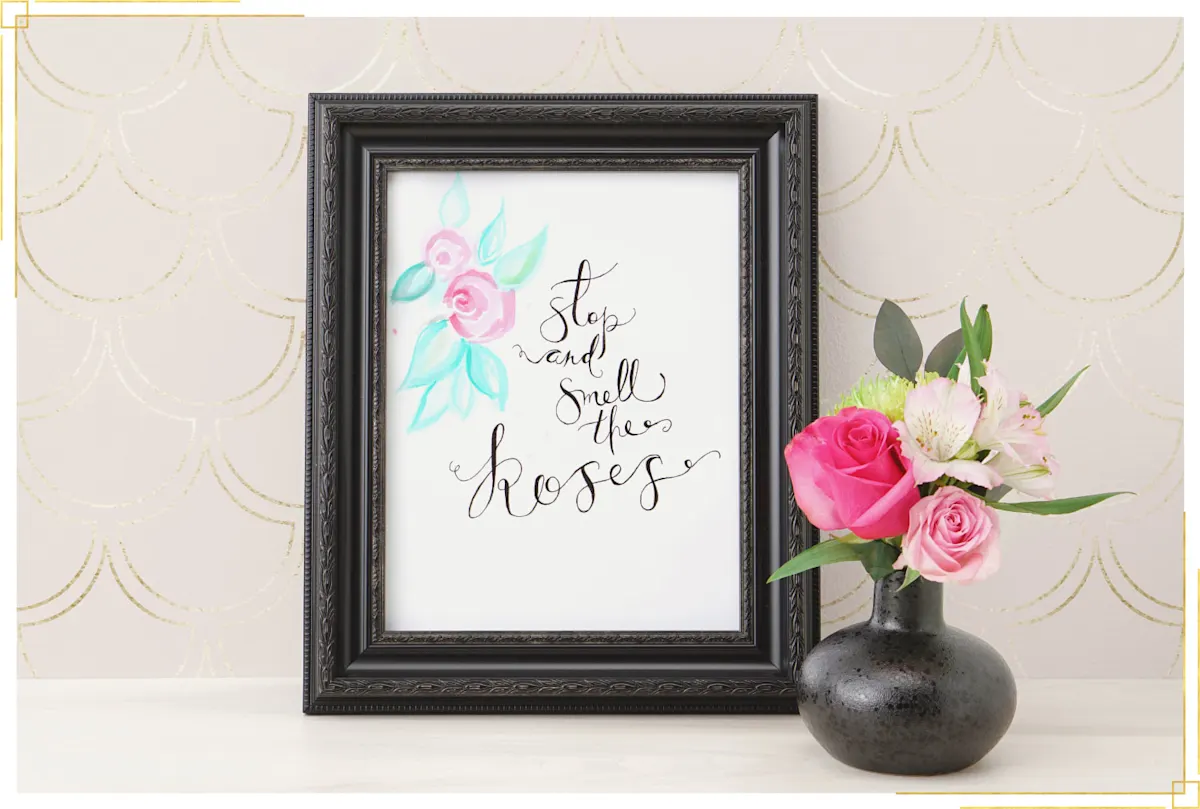 Faux Calligraphy Tutorial: 6 Simple Steps + Examples | Proflowers Blog