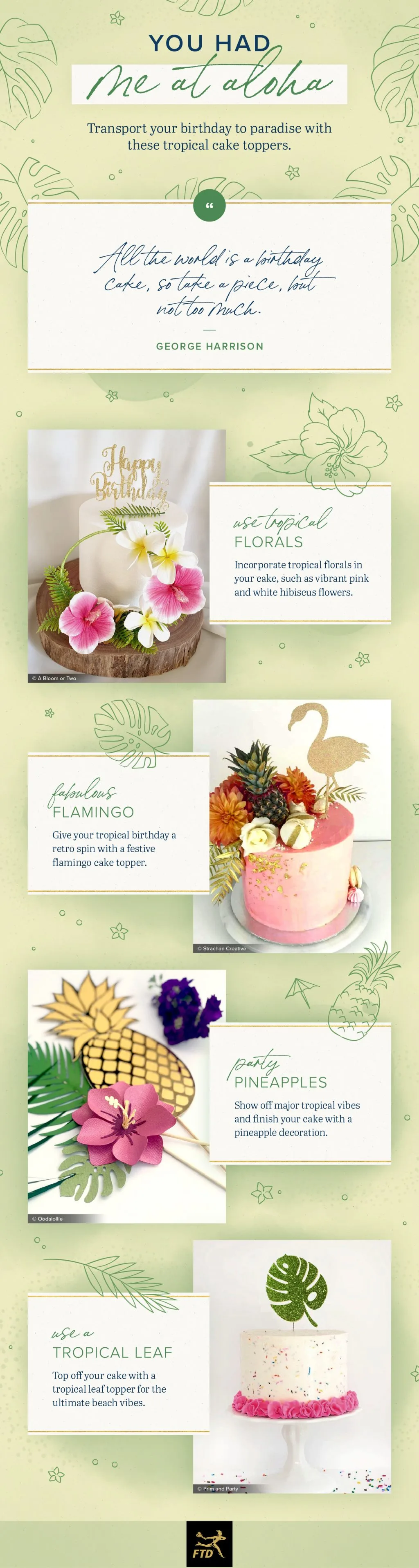 Festive Birthday Cake Topper Ideas to Make Anyone Smile | FTD.com