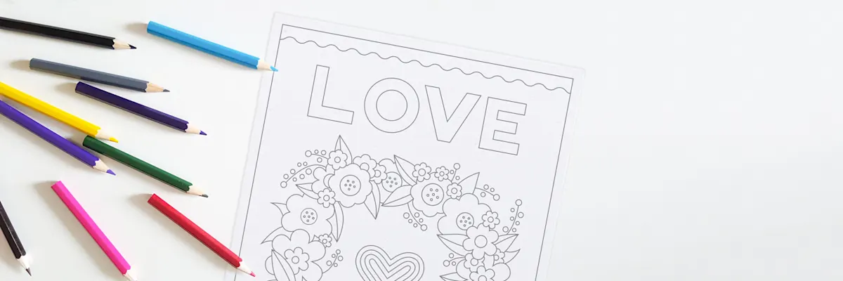 6 Valentine’s Day Coloring Pages for Kids | Proflowers Blog