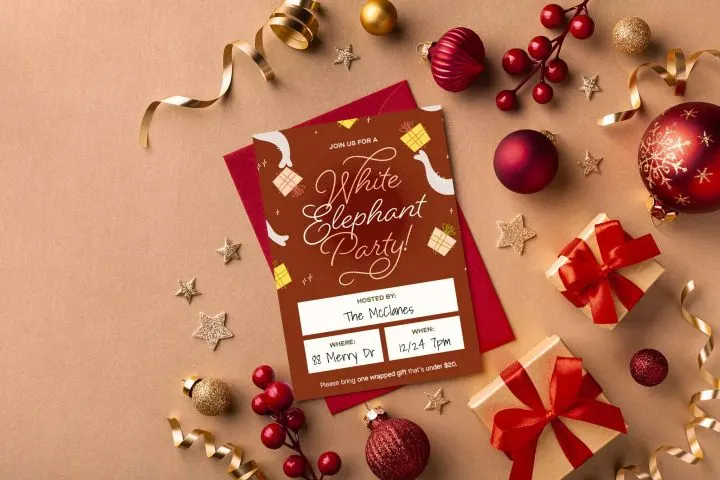 How To Throw the Ultimate White Elephant Party + Fun Printables | FTD
