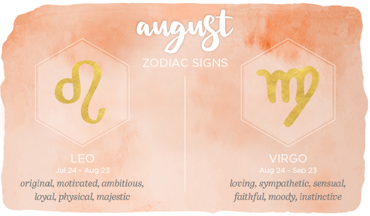 What is my zodiac sign in august - Horoscopeaz.com