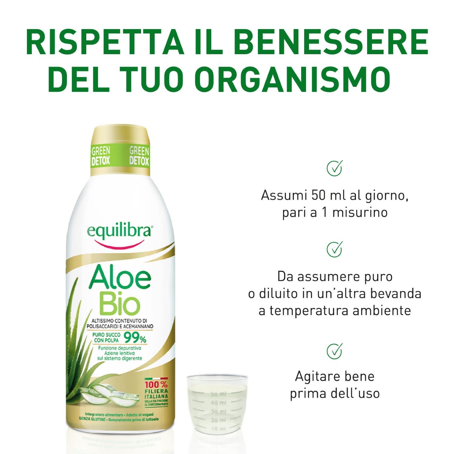 Equilibra Aloe Bio Integratore Depurativo 750ml - Top Farmacia