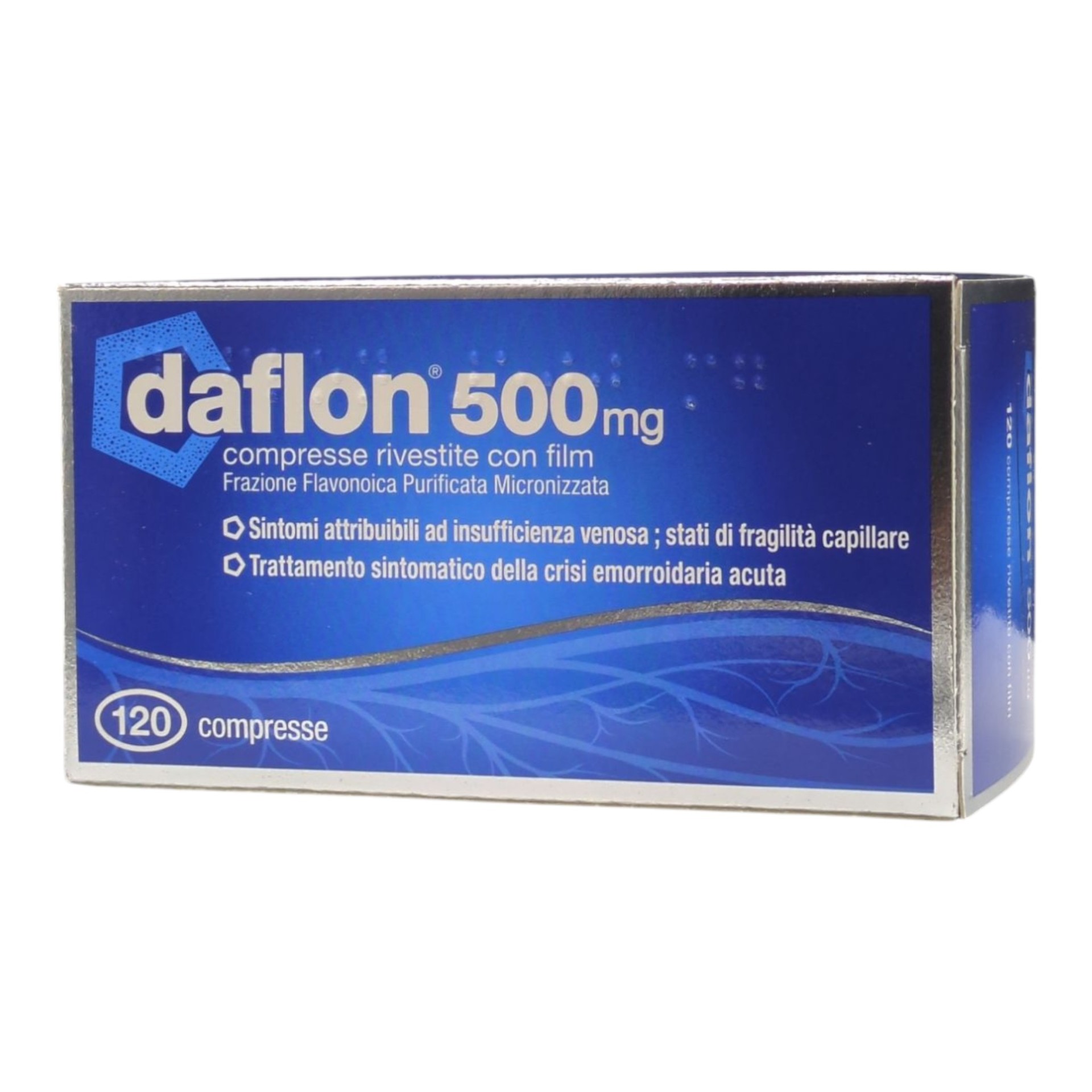 Daflon 500mg 120 Compresse Rivestite - Top Farmacia