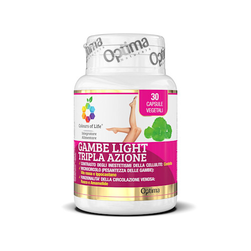 Gambe Light Tripla Azione Integratore Microcircolo 30 Capsule - Top ...