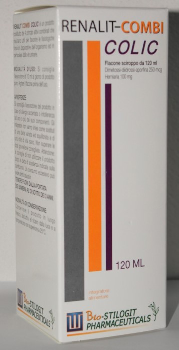 Renalit Combi Colic 120 ml, integratore utile per il drenaggio dei ...